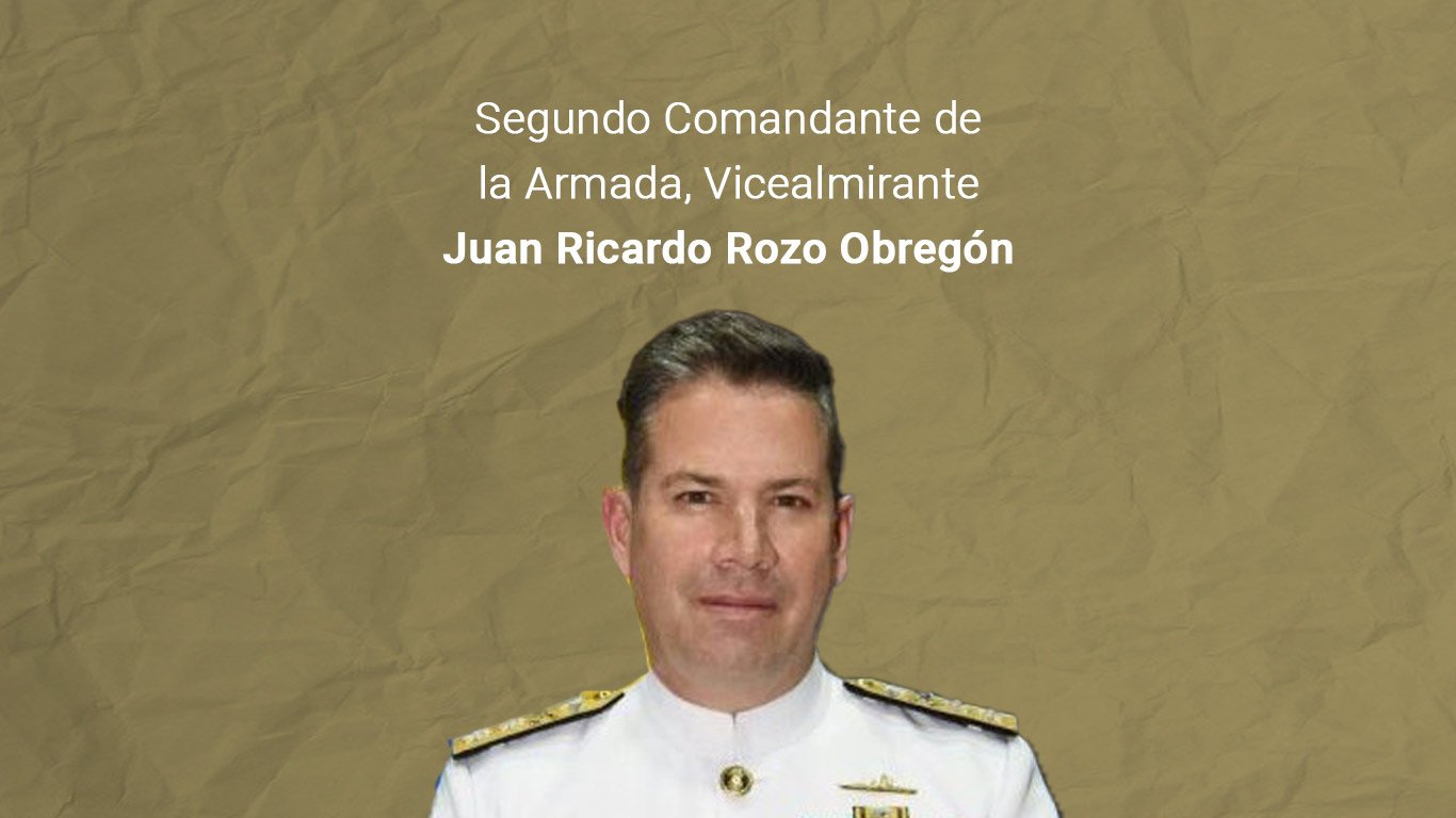 Nuevo Segundo Comandante de la Armada, Vicealmirante Juan Ricardo Rozo ...