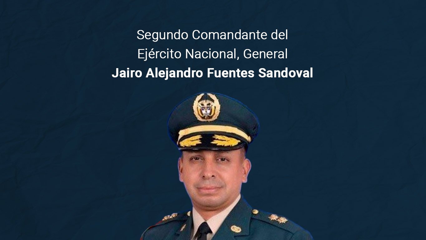 Nuevo Segundo Comandante del Ejército Nacional, General Jairo Alejandro ...