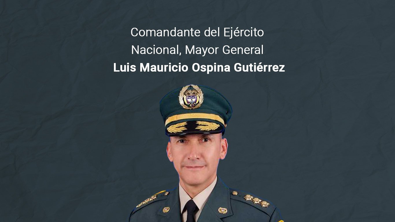 Nuevo Comandante del Ejército Nacional, Mayor General Luis Mauricio ...